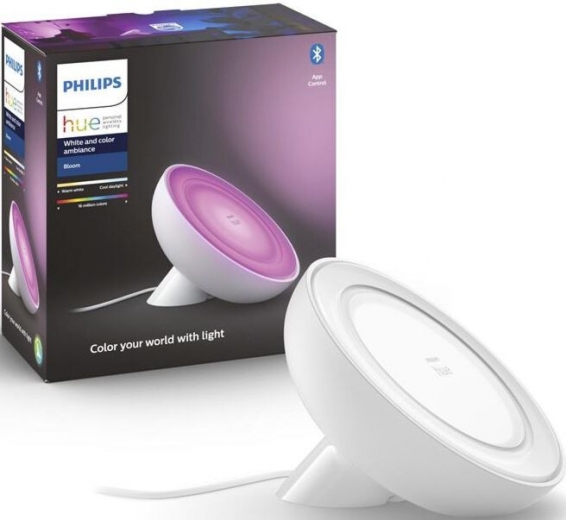 Світильник розумний Philips Hue Bloom 2000K-6500K Color Bluetooth ...